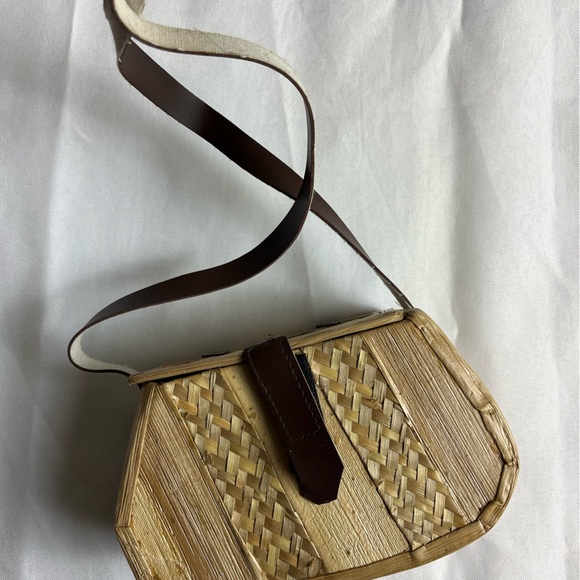 Bags | Vintage Handmade Small Box Bag | Poshmark